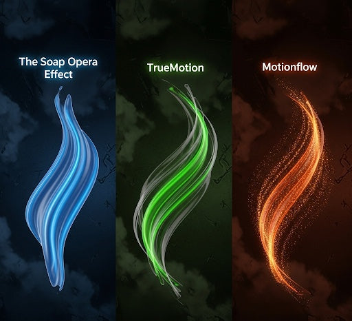 Soap Opera Effect vs TrueMotion vs MotionFlow Explained