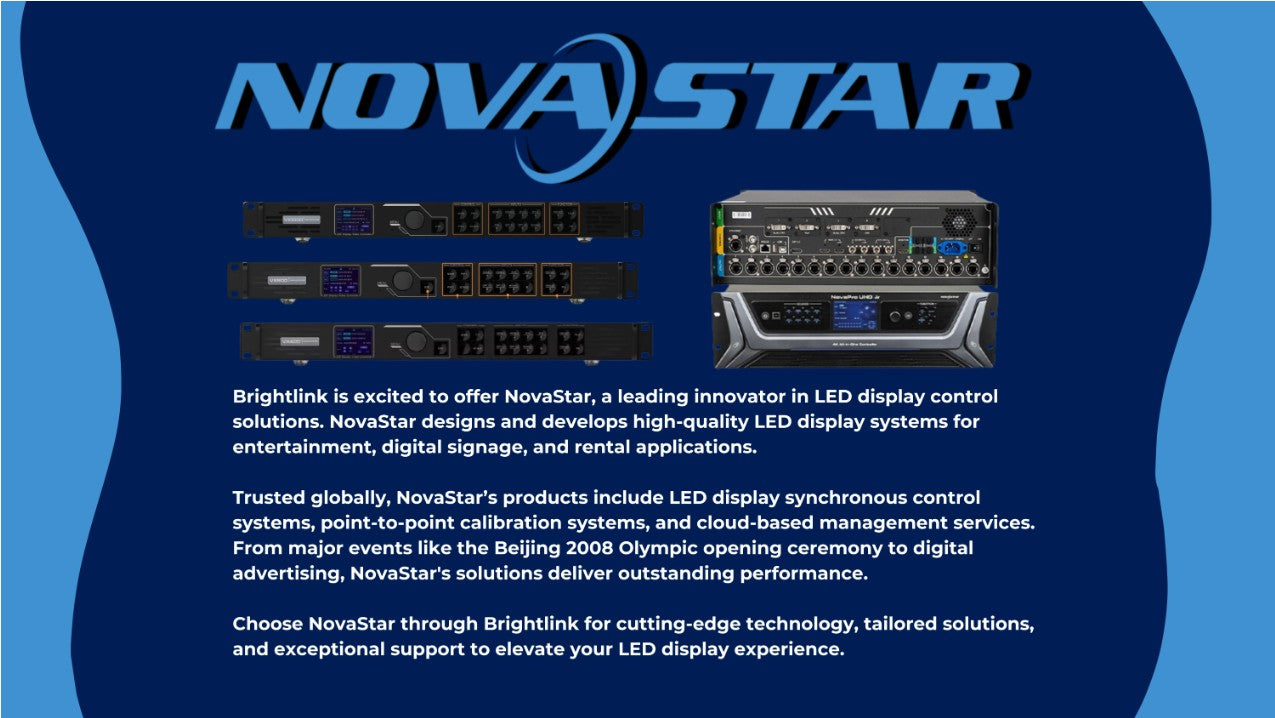 NOVASTAR VIDEO WALL CONTROLLERS