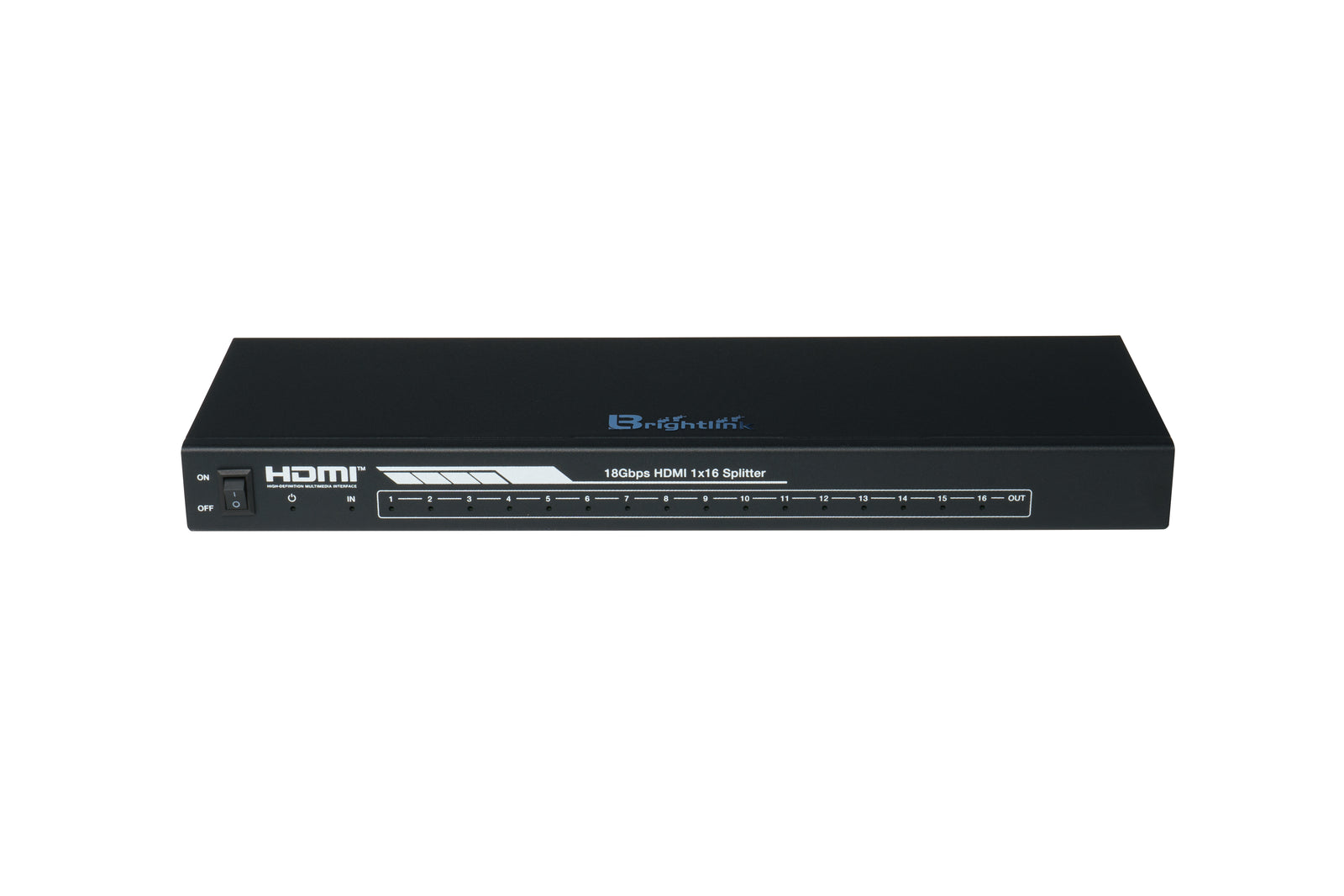 Brightlink’s New HDMI 2.0 1x16 HDMI Splitter, HDCP2.2 Supports 3D, 4Kx
