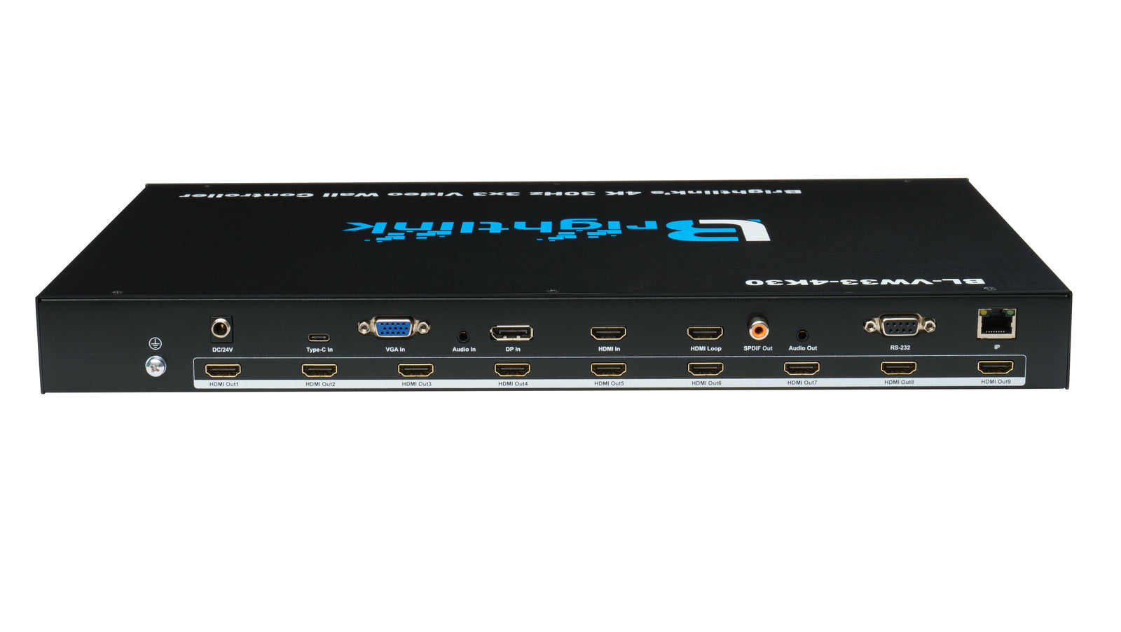 Brightlink’s New 4K UHD 3x3 Video Wall Controller - 1 input to 9 Displ